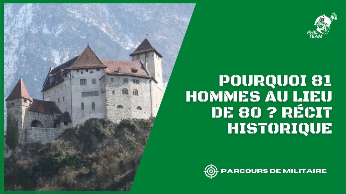In 1866, 80 men went to war - this is why 81 returned to Liechtenstein ...
